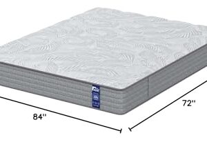 California King Mattress in a Box Medium Firm Hybrid Cal King Mattress with Latex Memory Foam CertiPUR-US Certified (12 in, CA King)