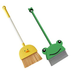 yardenfun 2pcs children's broom small broom kids cleaning broom durable cleaning broom cleaning broom for kids household cleaning supply small cleaning broom cleaning supplies toy student