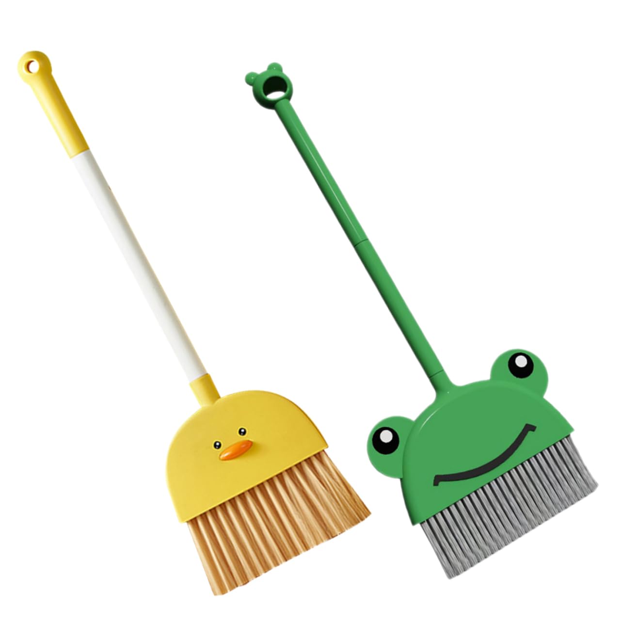 Yardenfun 2pcs Children's Broom Small Broom Kids Cleaning Broom Durable Cleaning Broom Cleaning Broom for Kids Household Cleaning Supply Small Cleaning Broom Cleaning Supplies Toy Student