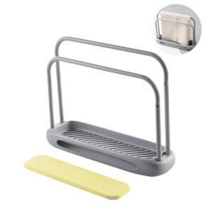 showeroro kitchen gadget countertop organizer towel shelf towels rack detachable towel rack grey towel rack towel holder countertop towel stand towel standing rack absorb water storage rack