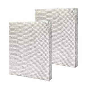 replacement wick filters for honeywell he200 he250 he260 he265 he280 he300 he360 he365 humidifiers pad, part # hc26p1002 hc26e1004 hc26e1002-u hc26a1008 (2 pcs hc26p replacement wick filters)