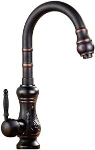 kitchen & bath fixtures taps faucet,full copper carved rotating faucet retro europupc style basin faucet, c,b