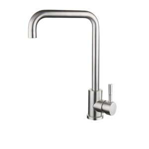 faucet bathroom kitchen brushed nickel stainless steel lead-free,bar sink faucet tap small mini kitchen bath faucet farmhouse vanity sink lavatory,external welding (size : inner welding)