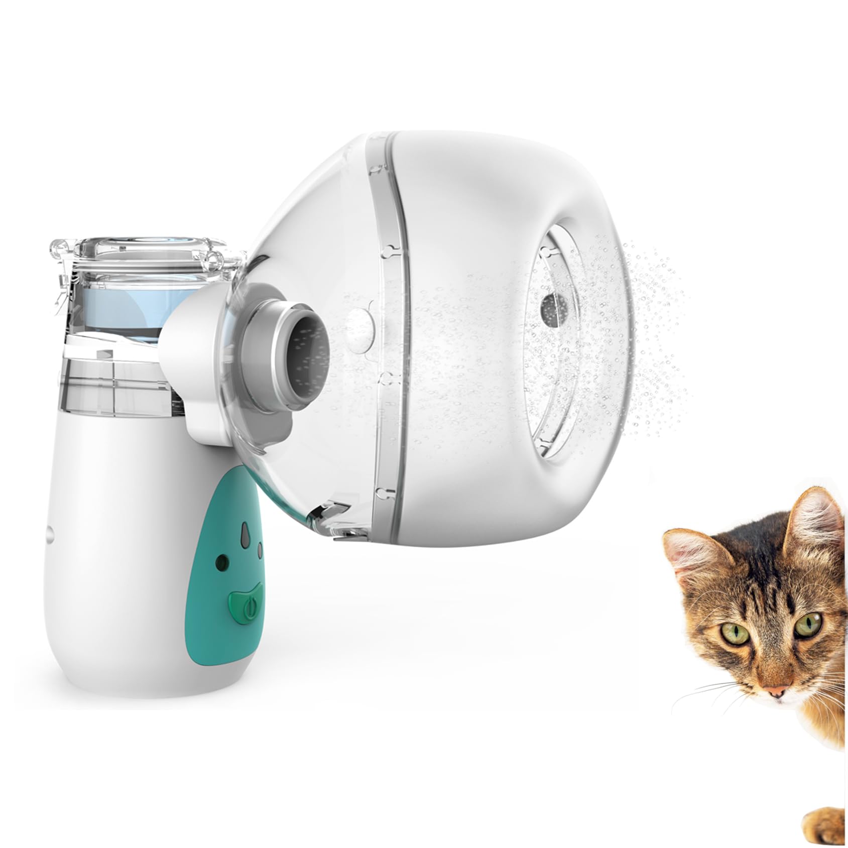 ICARE-PET Pet Low Noise Nebulizer for Cats and Dogs