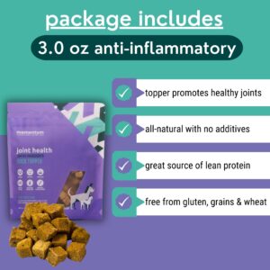 Momentum Carnivore Nutrition Freeze-Dried Anti-Inflammatory Pet Food Topper – Single-Ingredient Raw Supplement – Supports Joint Health & Reduces Inflammation for Dogs and Cats – 3 oz Pack