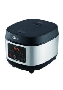 midea multifunction 6 preprogrammed intelligent touch non-stick 5l rice cooker 10 cup 860w mb-fs5020w1