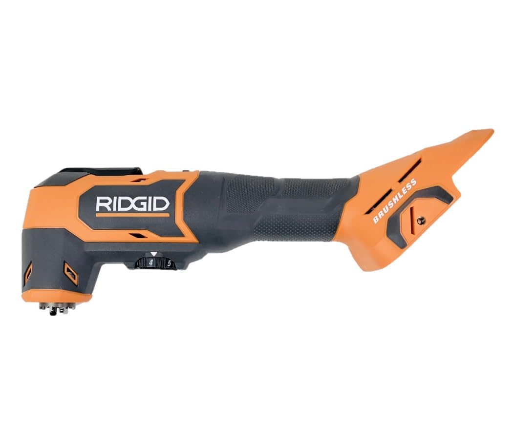 RIDGID 18V Brushless Cordless Oscillating Multi-Tool Kit with 2.0 Ah MAX Output Battery and 18V Charger