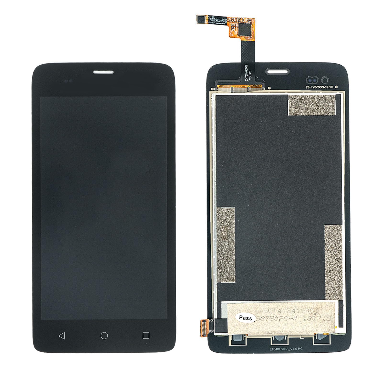 EDA51 LCD Screen with Touch Digitizer for Honeywell Scanpal EDA51 Barcode Scanner Handheld Mobile Computer, Display and Touch Screen Replacement