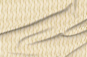 spoonflower fabric - gold stripe white geometric silver golden printed on petal signature cotton fabric by the yard - sewing quilting apparel crafts decor