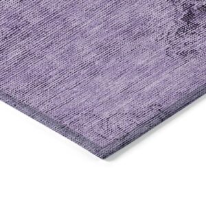 Addison Rugs Chantille ACN658 Purple 9' x 12' Indoor Outdoor Area Rug, Easy Clean, Machine Washable, Non Shedding, Bedroom, Entry, Living Room, Dining Room, Kitchen, Patio Rug