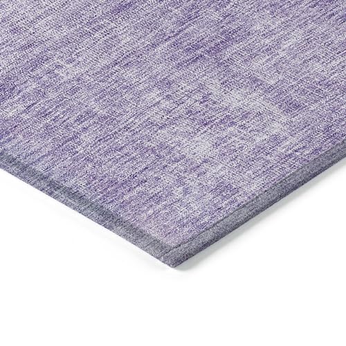 Addison Rugs Chantille ACN664 Lavender 3' x 5' Indoor Outdoor Area Rug, Easy Clean, Machine Washable, Non Shedding, Bedroom, Entry, Living Room, Dining Room, Kitchen, Patio Rug