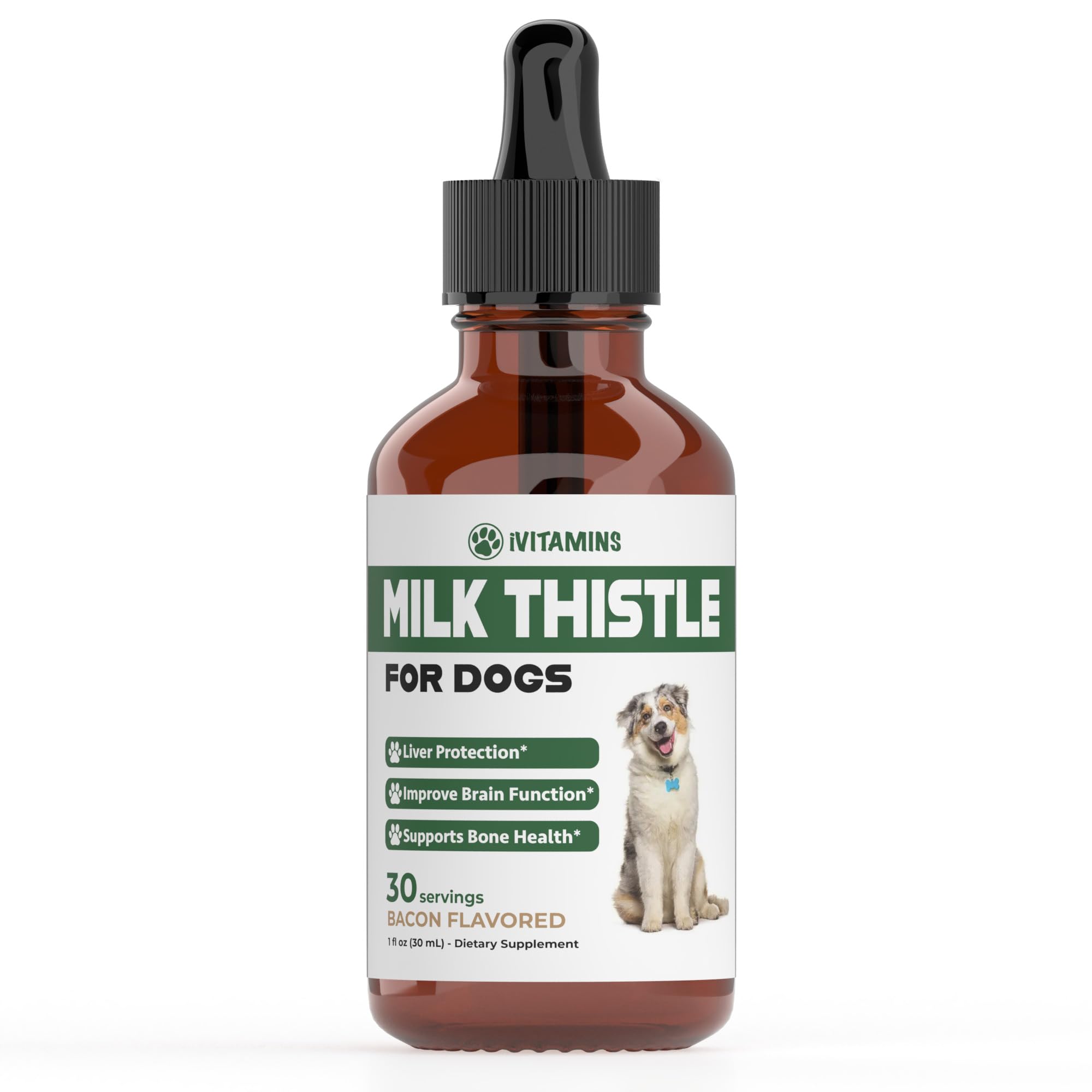 Milk Thistle for Dogs | Supports Liver and Kidney Health | Milk Thistle for Dogs Liver Support | Dog Milk Thistle | Dog Liver Support | Dog Liver Supplement | Milk Thistle Supplement for Dogs | 1 oz