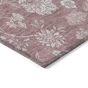 Addison Rugs Chantille ACN681 Blush 5' x 7'6" Indoor Outdoor Area Rug, Easy Clean, Machine Washable, Non Shedding, Bedroom, Entry, Living Room, Dining Room, Kitchen, Patio Rug