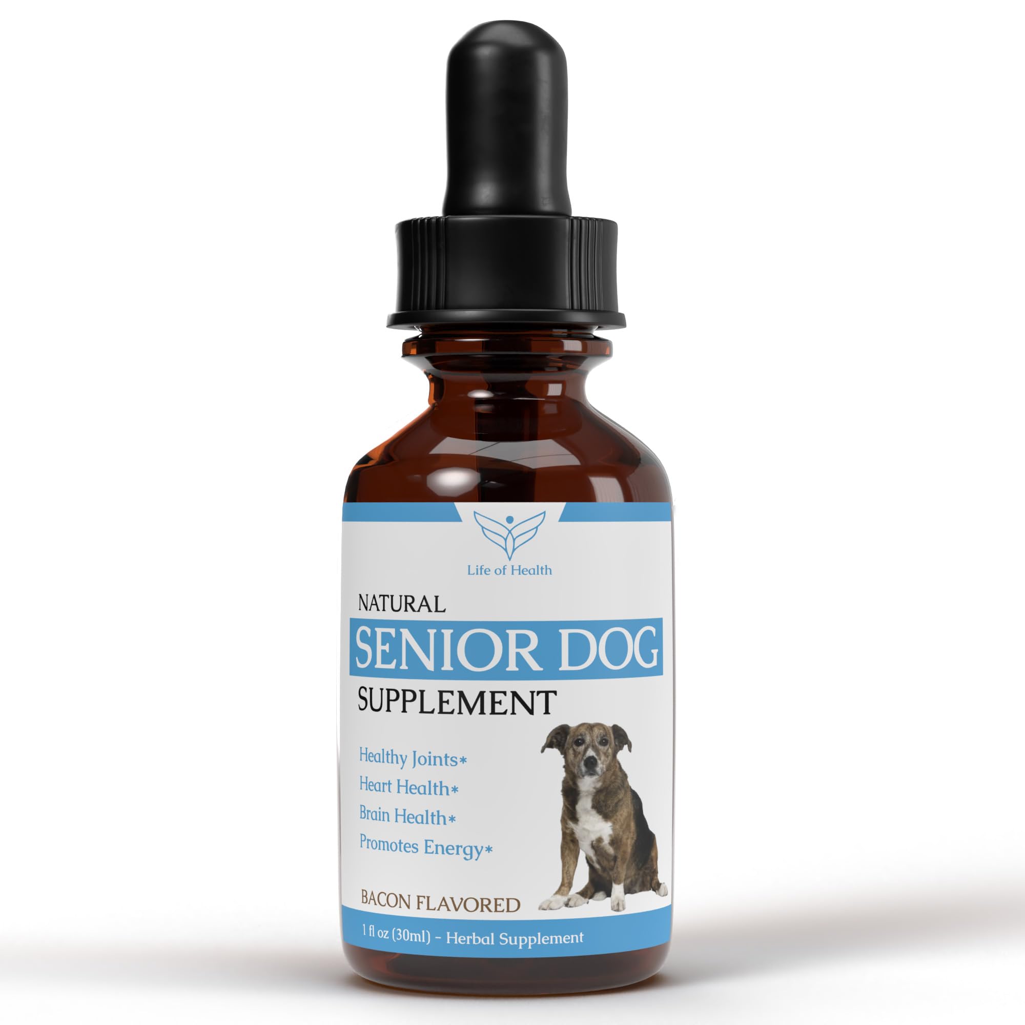 Senior Dog Supplements | Senior Dog Vitamins | Hip and Joint for Dogs | Hip and Joint Supplement Dogs | Senior Dog Joint Supplement | Hip and Joint Supplement Dogs Large Breed | 1 fl oz