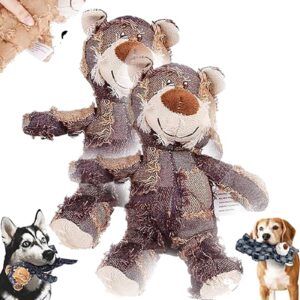 petsboro robust bear | libiyi robust bear | petsboro bear | dotmalls petsboro robust bear | pets boro robust bear | indestructible robust bear dog toy | 2023 newest dog animals chew toy (s, 2-purple)