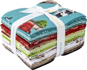 tara reed spring barn quilts 18 fat quarters riley blake designs fq-14330-18