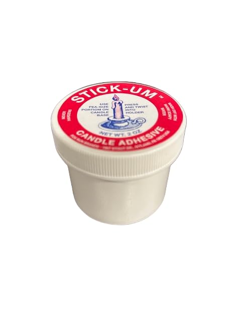 Fox Run Stick-Um Candle Adhesive, 2 Ounces