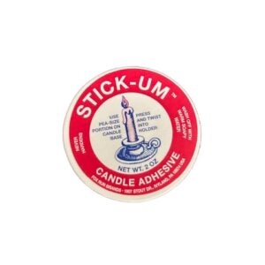 Fox Run Stick-Um Candle Adhesive, 2 Ounces