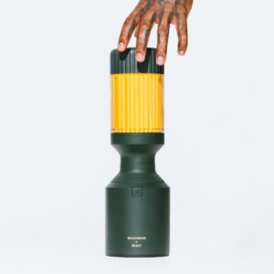 Beastmode by Beast Health Blender | Beast Health x Marshawn Lynch | Blend Smoothies and Shakes, Kitchen Countertop Design, Straw Cap and Straws Included,1200W (Forest Green)