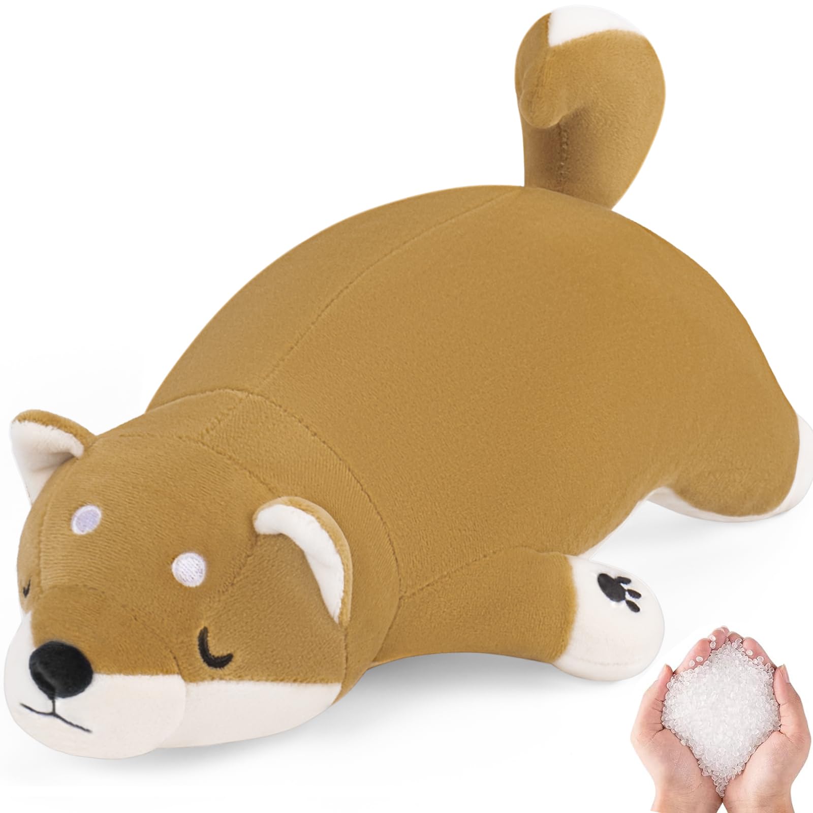 22'' Shiba Inu Plush Corgi Dog Stuffed Animal, Cute Shiba Inu Plushie Stuffed Animals Shiba Inu Plush, Dog Plush Pillow Hugging Pillow Cushion Soft Shiba Plush Toy Big Stuffed Animals