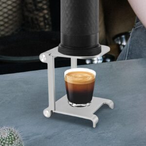 Bothyi Hand Washed Filter Cup Bracket, Holder, Small Manual Drip Coffee Machine Stand for Outdoor , Style B