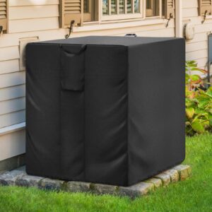 air conditioner covers for outside, lapapaye durable air conditioner cover for winter, central ac covers for outside dust-proof waterproof withstand rain and snow (30 x 30 x 32 inches)