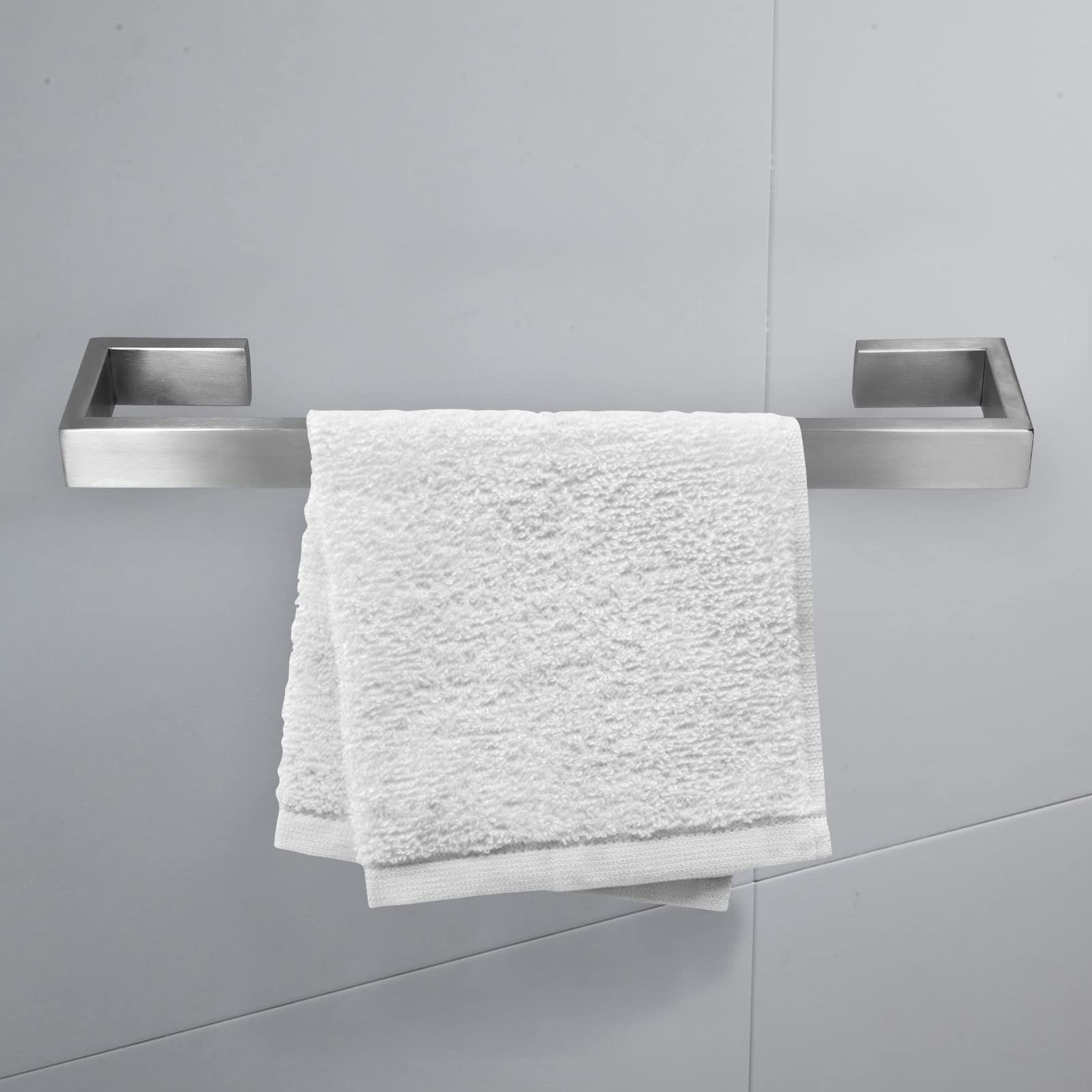 Bathroom Towel Bar 15.7 Inch Bathroom Towel Bar Bath Towel Rack 304 Stainless Steel Bathroom Kitchen Laundry Room