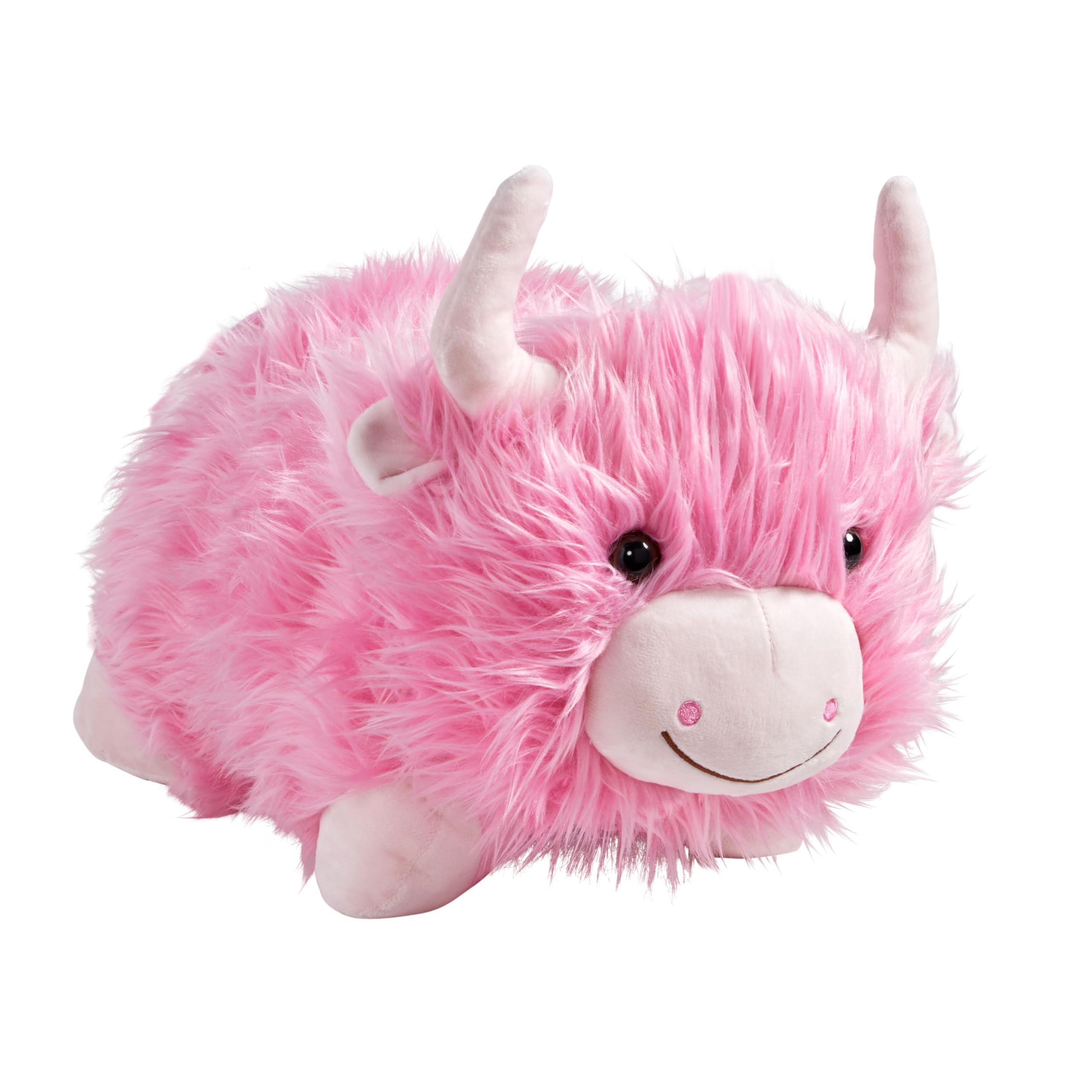 Pillow Pets Barb The Pink Highland Cow