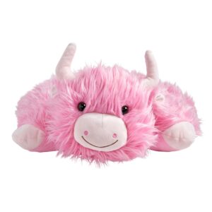 Pillow Pets Barb The Pink Highland Cow