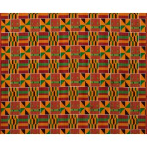 African Fabrics, 100% Cotton Ankara Wax Printed Fabric, 6 Yards of African Fabric, Can Be Used for Face Covering Make DIY Crafts and sew Party Dresses.