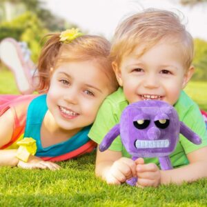 New Pizza Tower Plush Toy, Soft and Cute Cartoon Game Characters Stuffed Figure Pillow, Collectible Pizza Tower Plushies Doll for Boys Girls Birthday Gifts (Purple Monster)