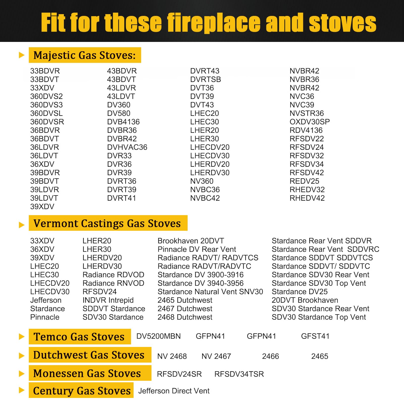 DEEKOOL 10002265 Propane Gas Pilot Assembly, 10002265 LP 3 Way Pilot Replacement for Majestic, Temco, Vermont Castings Dutchwest Fireplace and Stoves, Include A Free Natural Gas Nozzle