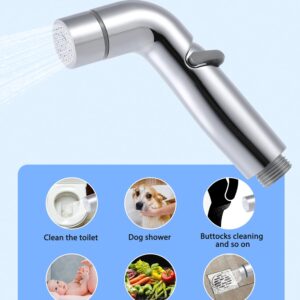 Handheld Bidet Sprayer for Toilet, Bathroom Bidet Sprayer Attachment Set, Ideal for Feminine Wash, Cloth Diaper Cleaning&Muslim Shower (Up and Down Slide Switch)