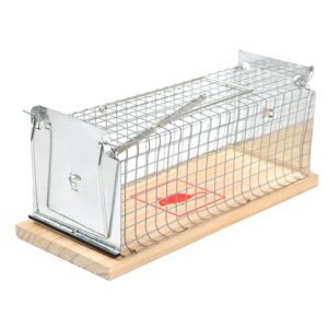 sjkhyty rat cage, chipmunk, rat, mouse rodent trap, suitable for indoor and outdoor vole hamsters, live traps and ready release