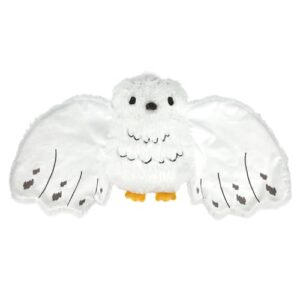 kids preferred harry potter 9 inch tall 26 inch wingspan hedwig baby lovey security blanket snuggler toy snowy owl stuffed animal for newborn infants and babies