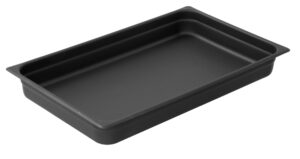 lloyd pans gn 1/1x2.5 stacking 0.050 al-dk pan, extra large, dark grey