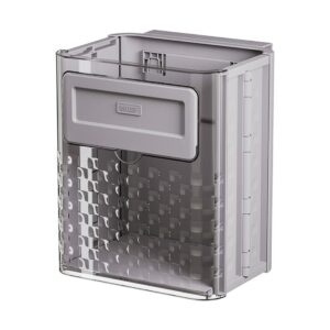 ysgdb compost bin foldable under sink, hanging small trash can with lid for cupboard/bathroom/bedroommountable indoorcompost bucket