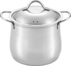 web exclusive yoshikawa 3810018 tsubame sanjo induction safe stewing pot, 5.5 inches (14 cm)