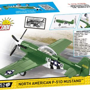 COBI Historical Collection North American P-51D Mustang Aircraft