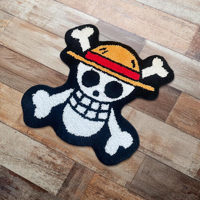 LUXAPE One Piece Rug - Anime Rug - Handmade Tufted Rug - Handmade & Premium- 28in (70cm) - Hypebeast Rug - Preppy Decor - Hypebeast Room Decor - Luxape Rug (One Piece)