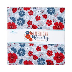 dani mogstad american beauty 10" stacker 42 10-inch squares layer cake riley blake 10-14440-42