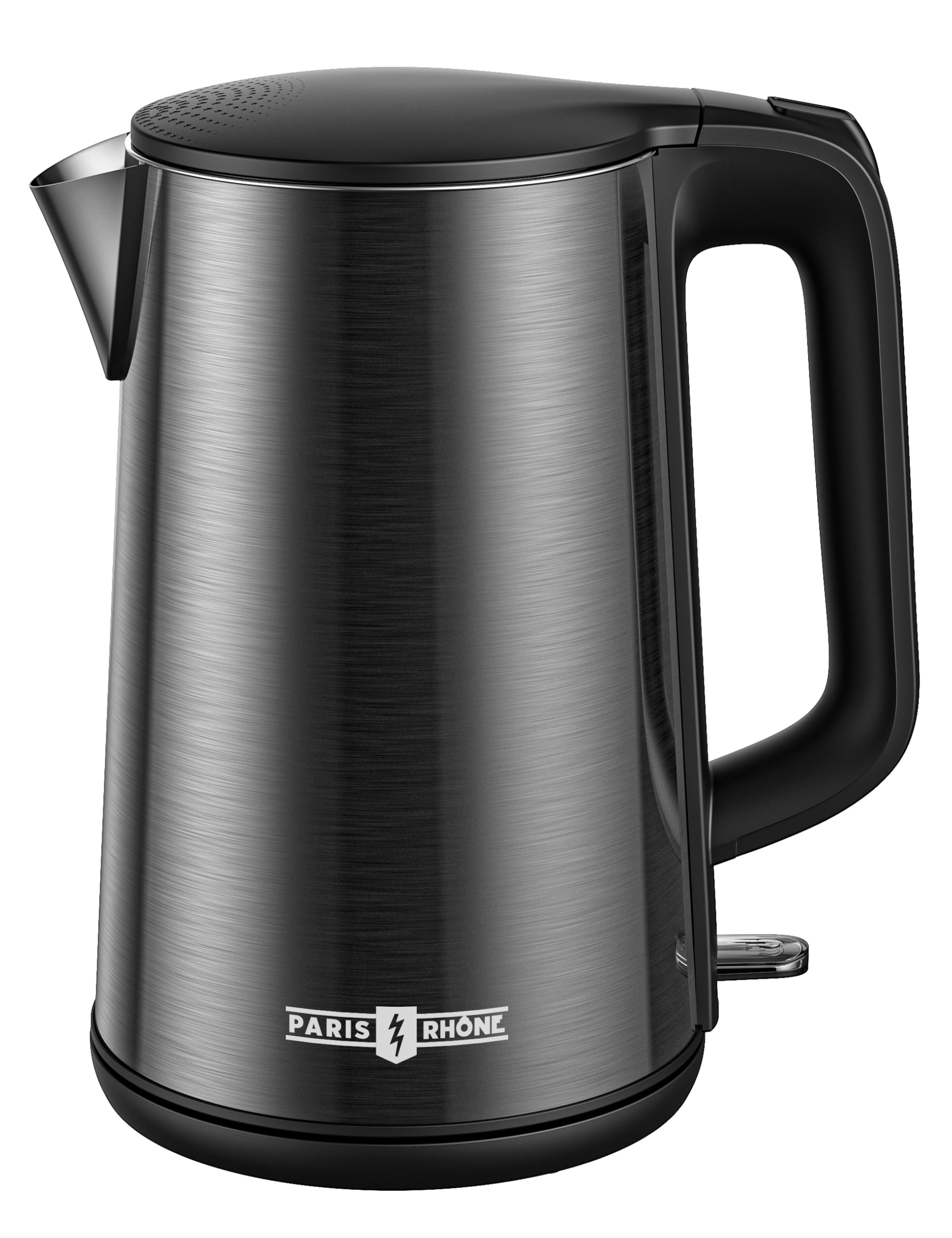 Electric Kettle Stainless Steel, Paris Rhône 1.7 Liter Cordless Hot Water Boiler Electric Tea Kettle BPA-Free, Electric Kettle For Boiling Water Auto Shut Off & Boil-Dry Protection