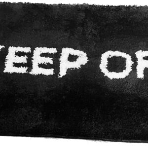 LUXAPE Keep Off Rug - Tufted Hypebeast Rug - Handmade & Premium - 32 * 20in (80 * 50cm) - Hypebeast room decor - Off white rug - Hypebeast Room Decor - Luxape Rug