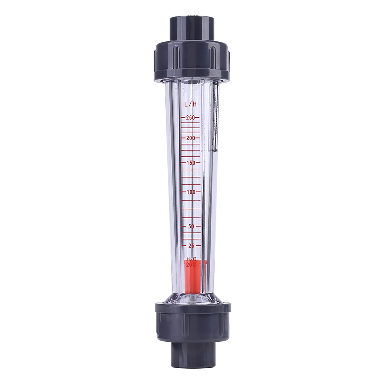 QANYEGN Water Flowmeter, Plastic Tube Type Water Rotameters, Instaneous Liquid Flowmeter for Process Control