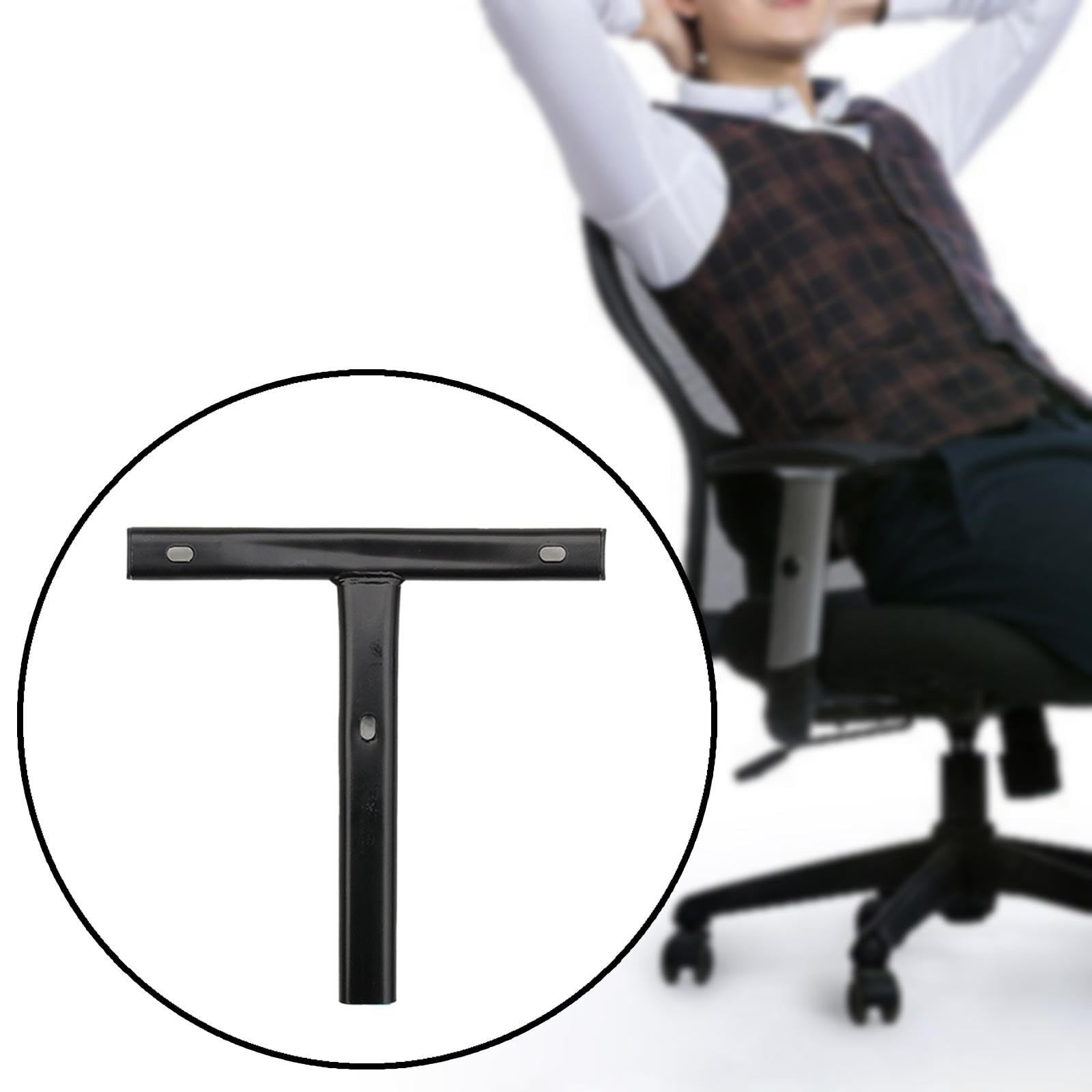 Swivel Chair Back T Shaped Support Rod - Durable Practical Household School T Shaped Bar for Reclining Chairs Gaming Chairs Backrest Chair Parts