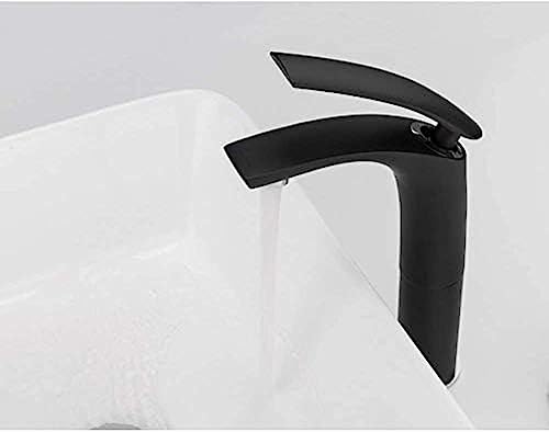 Kitchen Taps Kitchen Tap Kitchen Tap Black Brass Bathroom Basin Faucet Luxury Sink Mixer Taps Deck Mounted Hot and Cold Water Bath Sink Mixer Tap Faucets