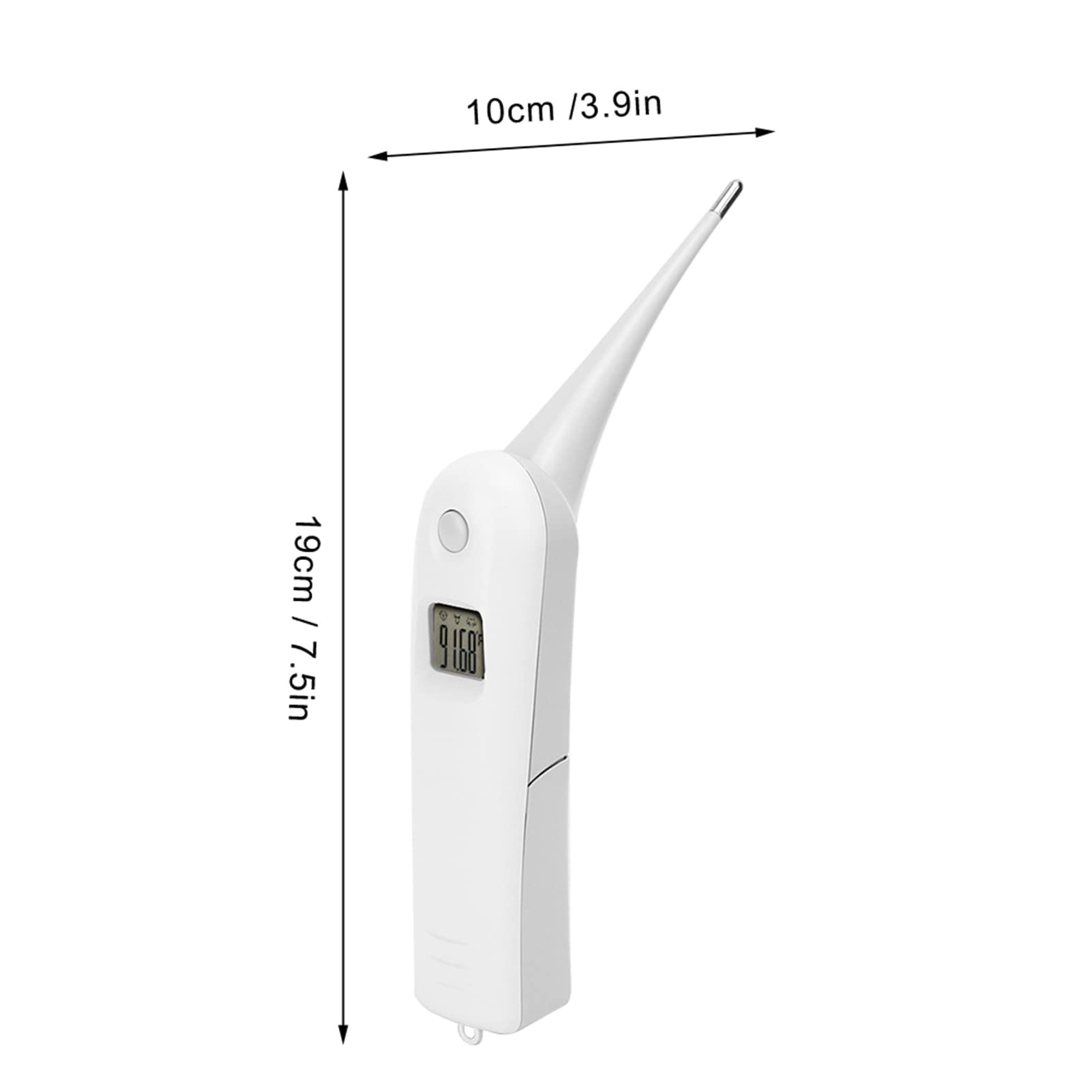 Animal Electronic Ehermometer Pet Thermometer Digital，Veterinary Electronic Thermometer Animal Anus Thermometer for Dogs,Horse, Cats, Pigs,Sheep Livestock