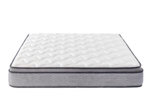 restologie sigma 10 inch hybrid mattress/made in america/pocket coils & memory foam for cooling and comfort/reinforced edge support/mattress in a box/firm tight top (queen (u.s. standard))