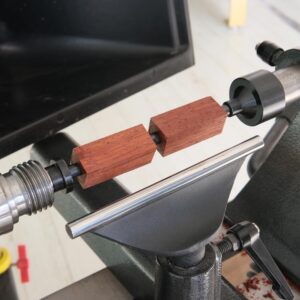 BMWOOD PM-002/MT2 Pen Mandrel Kit with 5pc Bush, 7mm Drill Bit and Mandrel Saver, MT2 for woodturning.