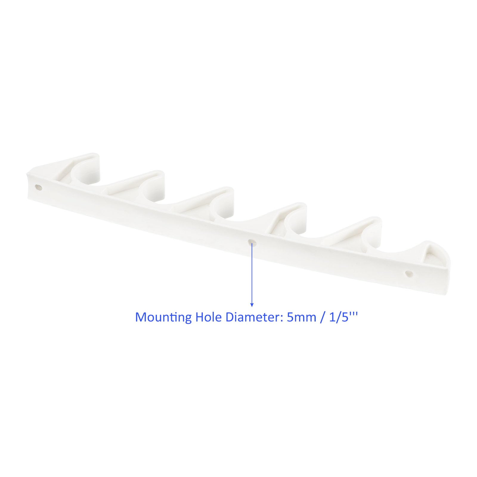 M METERXITY 10 Pack Chaise Adjustment Bracket - 5 Positions to Adjust The Inclination, Apply to Outdoor/Garden/Balcony (White)